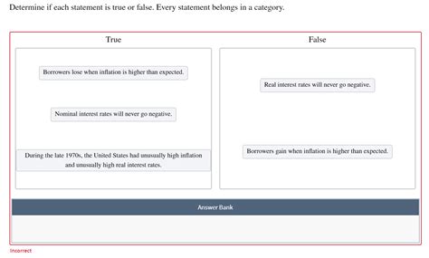Solved Determine If Each Statement Is True Or False Every