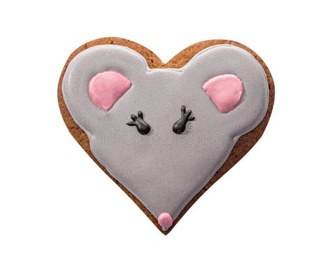 Gingerbread Ginger Mouse Stock Image Image Of Isolated 176518707