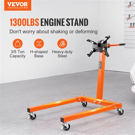 Vevor Engine Stand 1300 Lbs 35 Ton Rotating Engine Motor Stand With