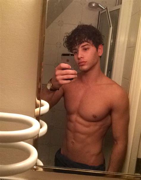 Hot Guy Selfie Abs Shirtless Six Pack Abs Male Teen Models Sexy Men