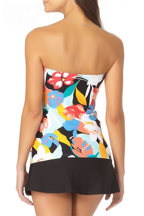 Womens Twist Bandeau Bikini Top Anne Cole