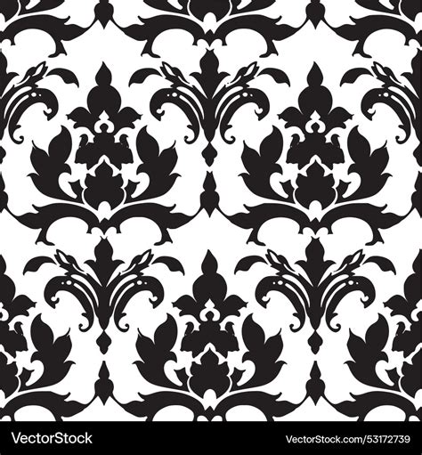 Persian Pattern Seamless Persian Pattern Vector Image