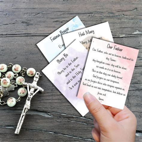 Rosary Card Printable