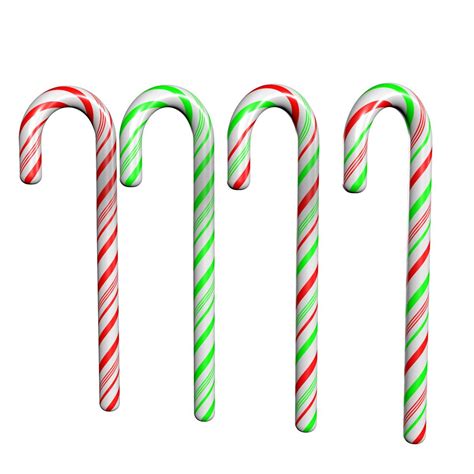 Candy Cane 3d Models Download Free3d
