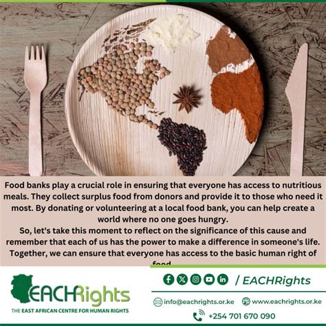 The East African Centre For Human Rights Eachrights On Linkedin Food