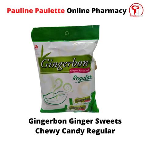 Gingerbon Ginger Sweets Chewy Candy Regular 125g Lazada Ph