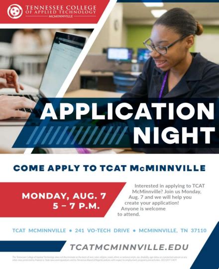 Tennessee College Of Applied Technology Tcat Announces Application