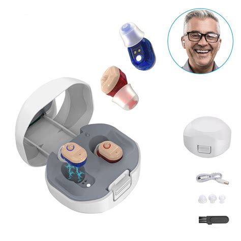 Lansion Sound Amplifiers For Ears Noise Reduction In Ear Rechargeable