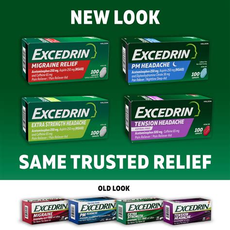 Excedrin Tension Headache Relief Caplets 100 Count In Nepal At Npr 4065 Rating 4