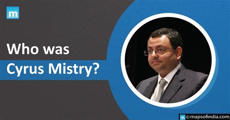 Who Was Cyrus Mistry Biography