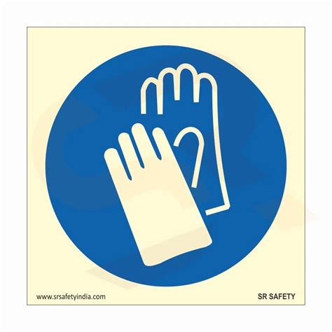 Pvc Mandatory Safety Signage Warning Sign For Industrial At ₹ 160