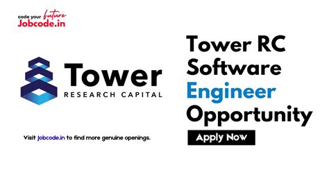 Software Engineer Career At Tower Research Capital Jobcode