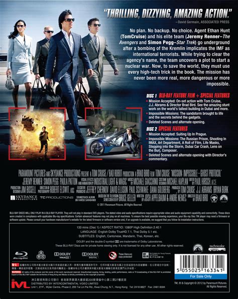 Mission Impossible Ghost Protocol