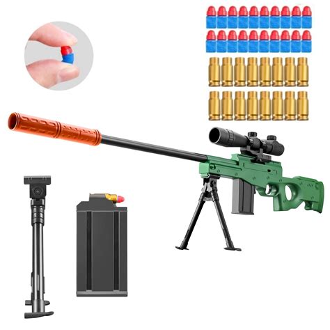 Kyliandi Soft Bullet Toy Gun Sniper Rifle With Scope