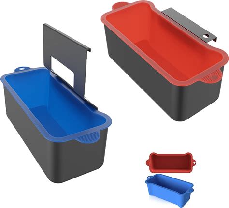 Gixusil 2 Pcs Silicone Blackstone Grill Grease Cup Liners 8 X 3 X 3 7 Inch Blackstone Drip Pan