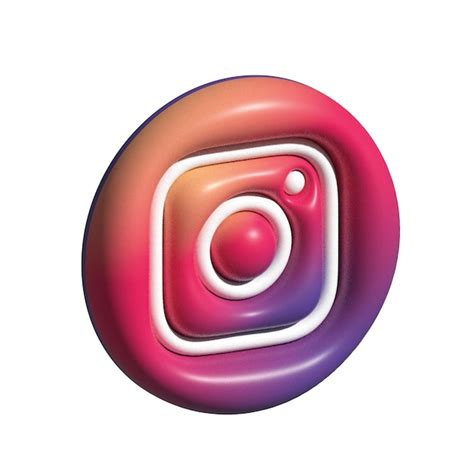 Premium Vector 3dd Social Media Icon