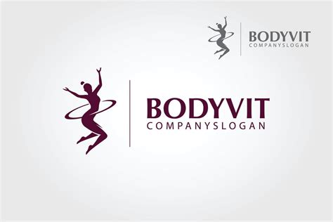 The Body Vit Vector Logo Template Nice Vector Silhouette Used For