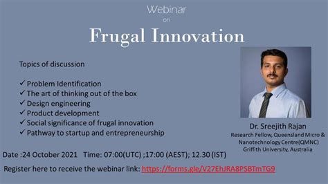 Sreejith Rajan On Linkedin Frugalinnovation