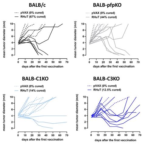 Pfp And Complement Deficiencies Decrease The Ability Of Vaccination To Download Scientific