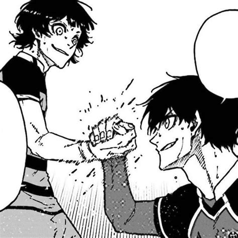 Isagi Yoichi Bachira Meguru Matching Manga Icon Blue Lock