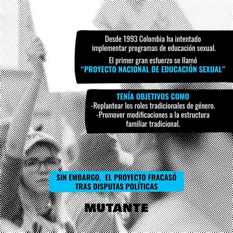 Mutante Así Fue El Fracaso De La Educación Sexual En Colombia