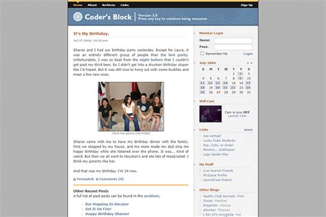 Looking Back At 10 Years Of Coders Block Coders Block
