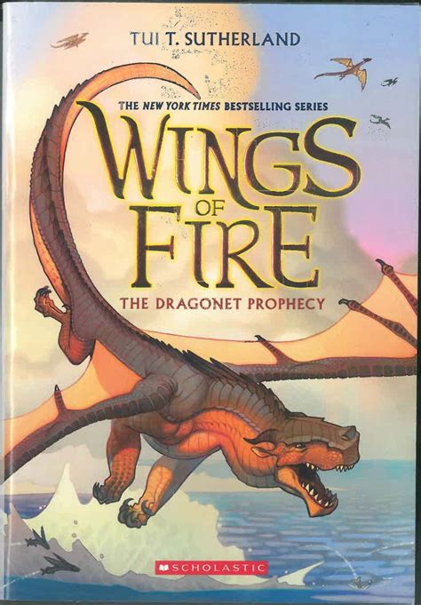 Wings Of Fire Book One The Dragonet Prophecy Paperback By Tui T