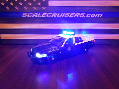 Custom Built Diecast Police Cars Scale Cruisers Usa