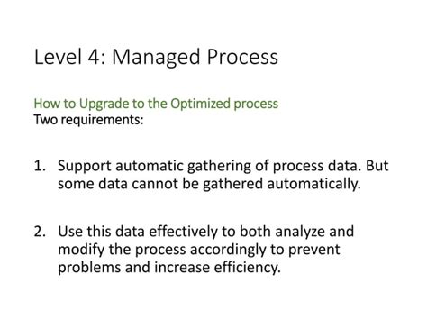 Characterizing The Software Process A Maturity Framework Pptx