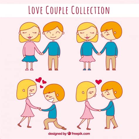 Chibi Couple Holding Hands Base