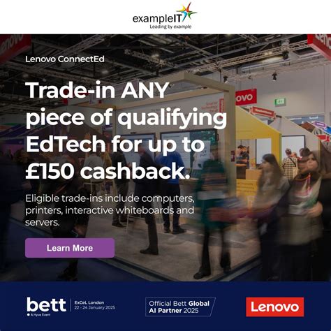 Exampleit Leadingbyexample Lenovo Techupgrade Tradein Example It Limited
