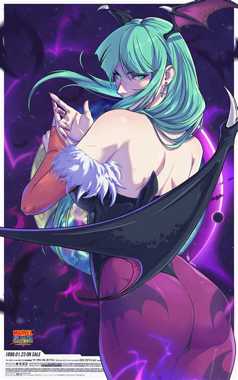 Jhony Caballero Morrigan Aensland Capcom Darkstalkers Marvel Vs