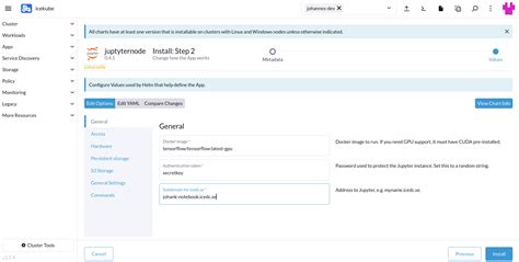 Jupyter Node ICE Connect Documentation