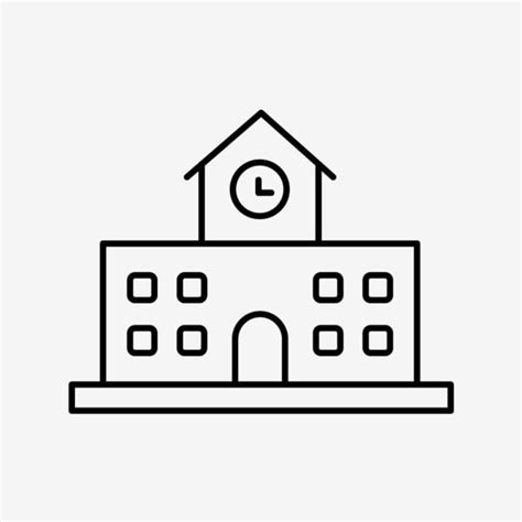 Vector School Icon School Icons School University Png And Vector