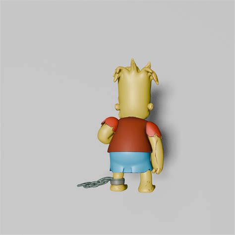 👾 Bart Evil・ Stl File For 3d Printing・cults