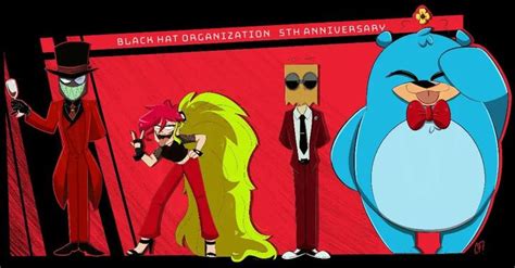 Pin By Scarlett Laures On Hazbin Hotel Villainous Hat Organization