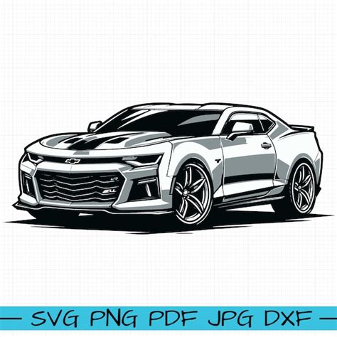 Camaro Zl1 Svg Etsy