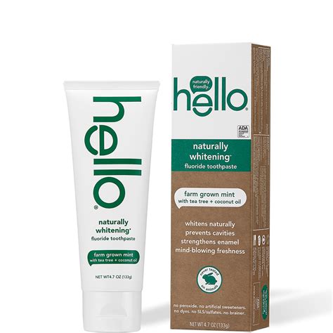 Hello Naturally Healthy Whitening Toothpaste 47 Oz Lookfantastic