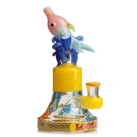 Lookah 9 Ocean World Dab Rig Artistic Glass Piece