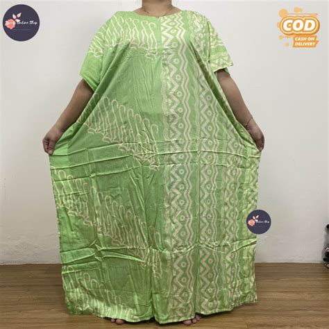 Daster Kalong Jumbo Ld 150 Pj 130 Busui Resleting Motif Ame Soft