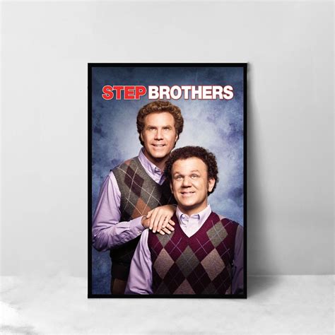Step Brothers Movie Poster High Quality Canvas Art Print Room