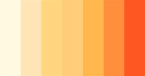 Creamy Orange Color Palette Colordrop