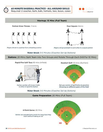 Instant Baseball Practice All Around Skills Baseball Tutorials