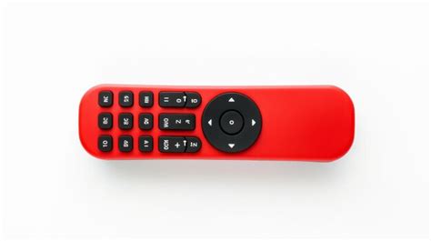 Premium Photo Practical Plastic Remote On White Background