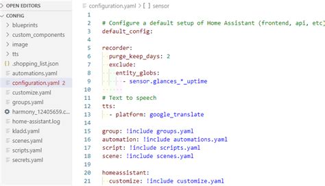 How Do I Configure Customizeyaml Configuration Home Assistant