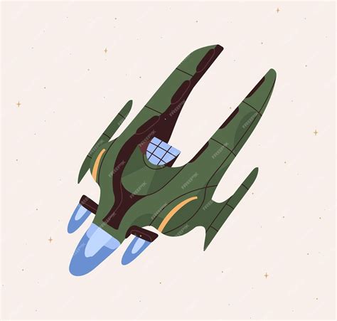 우주 공간을 날아다니는 미래형 판타지 우주선 은하계 우주선의 비행 우주 왕복선의 우주 비행입니다 우주에서 Ufo 우주