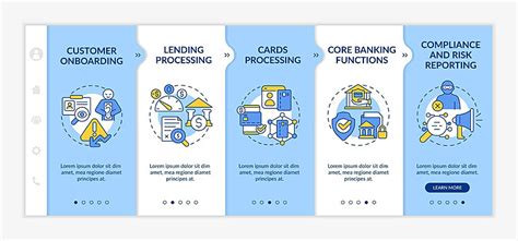 Banking Onboarding Rgb Color Big Icons Set Outline Sticker Linear Vector Outline Sticker