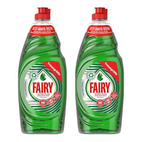 FAIRY Ultra Plus Concentrate/Dishwashing liquid - ORIGINAL - Duopack ...