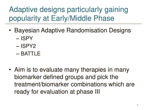 Balancing The Practical Implications Of Adaptive Designs With The