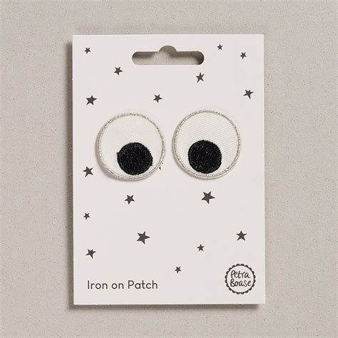 Iron On Patch Googly Eyes Etsy